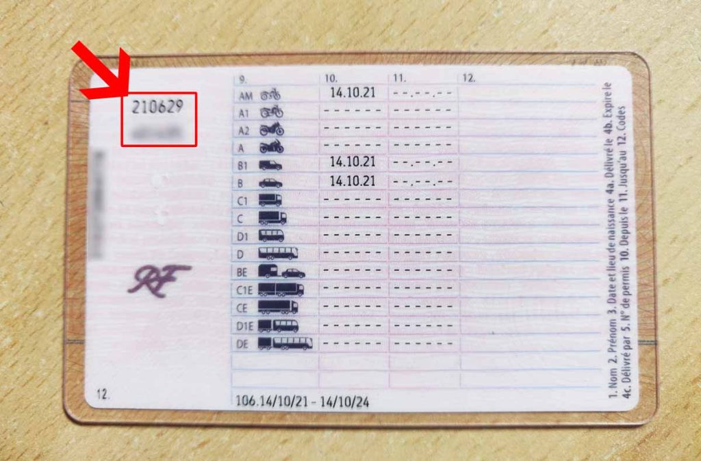 Où trouver son numéro de permis de conduire (NEPH) ? - MacDizzy